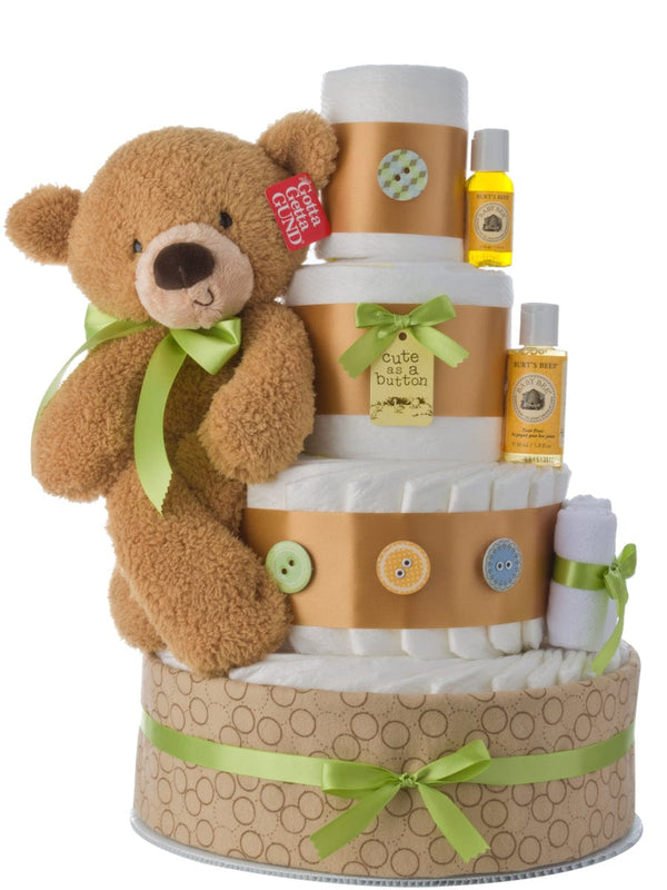 Cute as a Button Lil' Baby Cake exclusive at Lil' Baby Cakes
